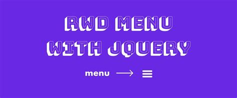 js 用 jquery 來做 rwd menu 吧！ 我們在網頁最常用的是什麼？就是 header 中的 menu… by jordan