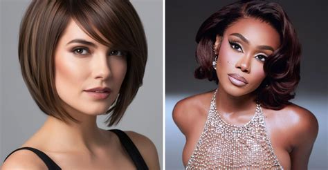 20 Cute Bob With Side Bangs Youll Want To Try In 2025 Hair Style Talk