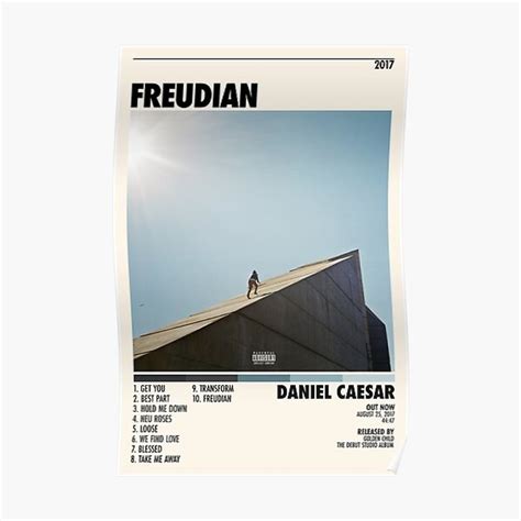 Daniel Caesar Freudian Album Cover Poster Wall Art Decor