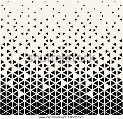 Abstract Seamless Geometric Triangle Pattern Vector Stock Vector Royalty Free