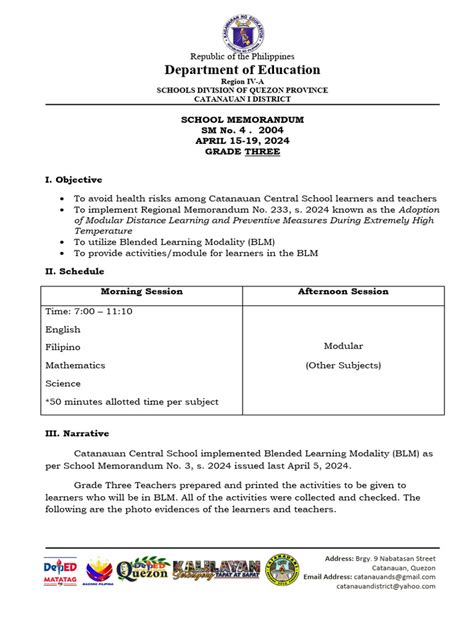 Blended Learning Modality Narrative Format Pdf Cognition Behavior
