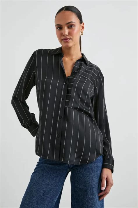 Spencer Shirt Ink Stripe Parallel