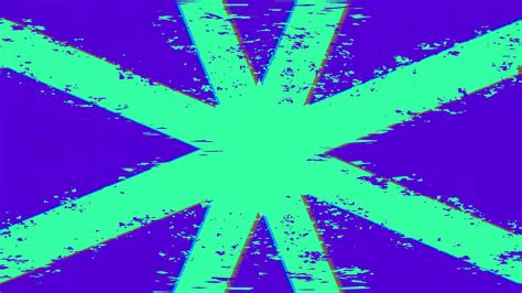rotating cross animation with retro and abstract glitch effect 15309945