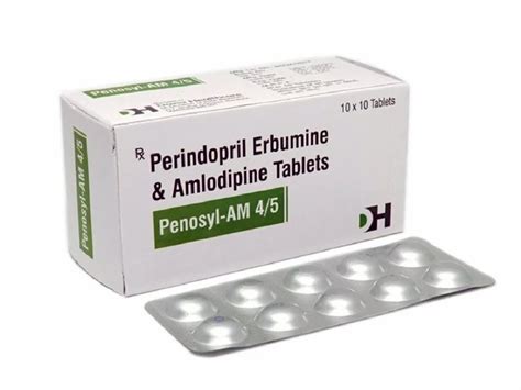 Amlodipine 5mg Perindopril 4mg At ₹ 25200box Pharmaceutical