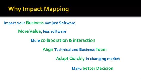 Impact Mapping Ppt