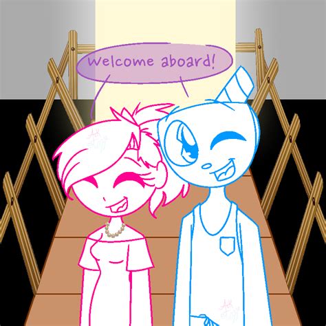 Hazel Her Wolf Form Wagging Her Tail Bekkah Draw