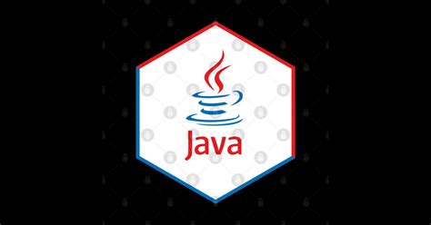 Java Hexagonal Java Sticker Teepublic