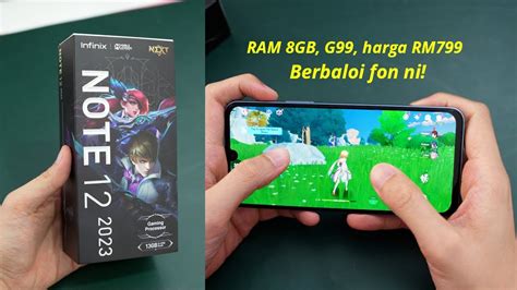 Fon Gaming Murah Yang Best Giler Gaming Test Infinix Note 12 2023 YouTube