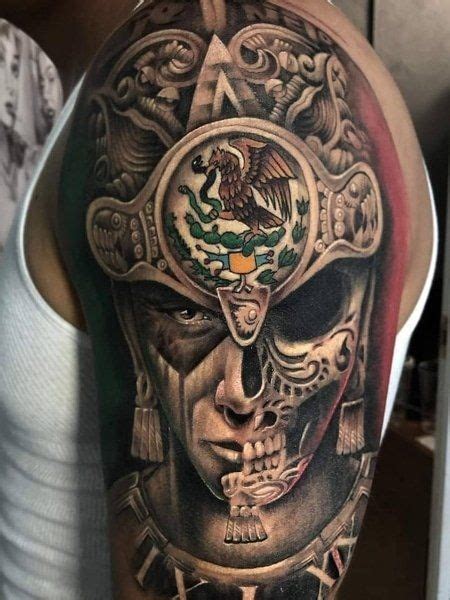 Aztec Warrior Tattoo Ideas That Will Elevate Your Ink Game Right Now 0