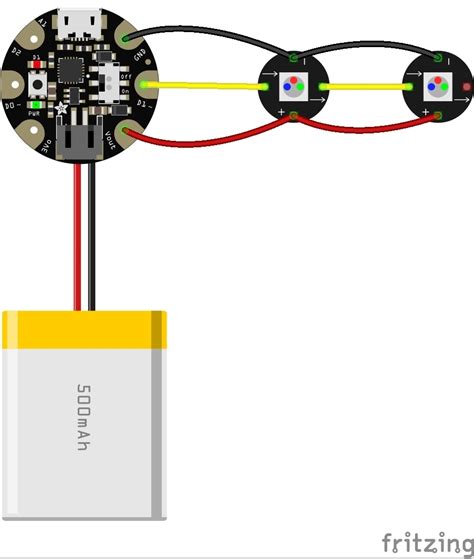 Wiring Diagram Neopixel Fairy Crown Adafruit Learning System