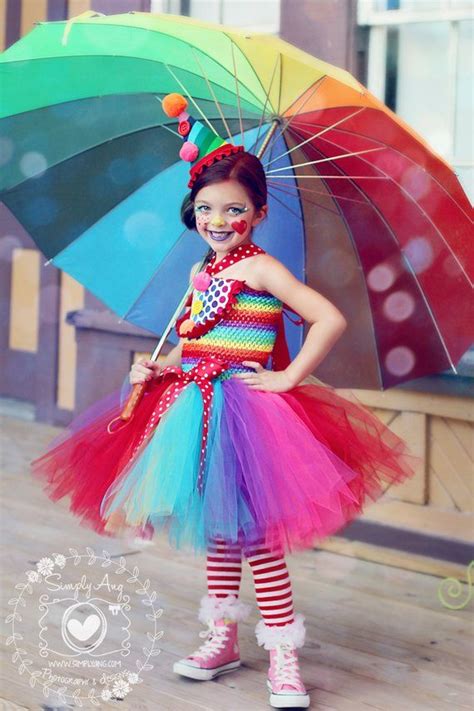 Girls Circus Costume- Girls Clown Costume- Carnival Birthday- Circus ...