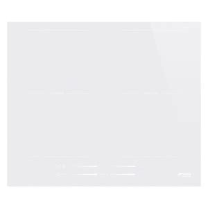 Smeg SI2M7643DW 60cm Multizone Straight Edge White Glass Induction Hob ...