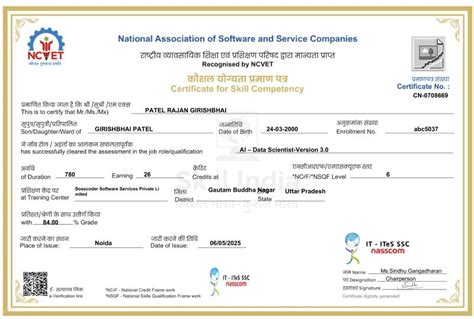 Datascience Ai Nasscom Machinelearning Certification Careergrowth Rajan Patel 11 Comments