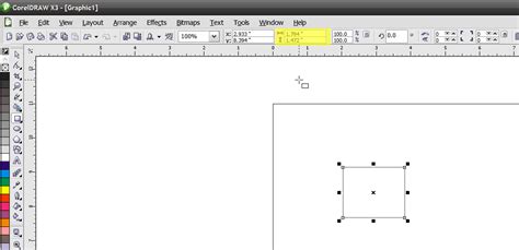 To Draw A Rectangle By Specifying Height And Width CorelDRAW Graphics Suite CorelDRAW X