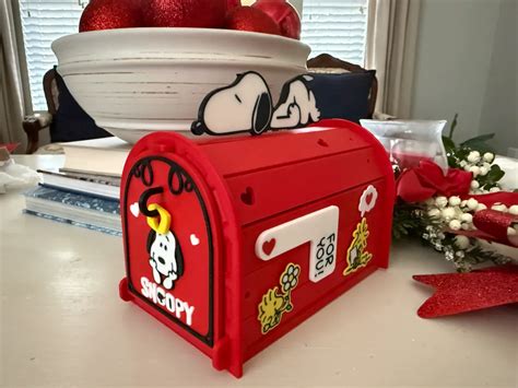 Snoopy Christmas Letter Box Assembly Kit By Maxxcreeper Makerworld