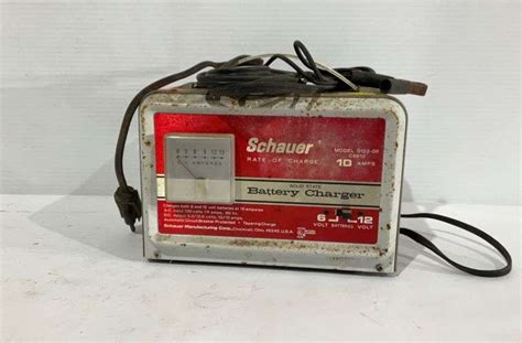 Schauer Solid State Battery Charger Powers On Hash Auctions