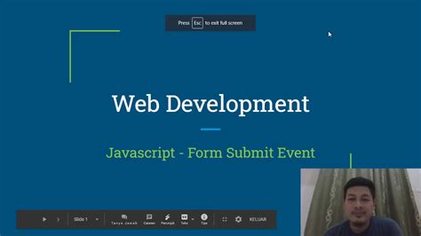 Javascript Form Submit Event Youtube