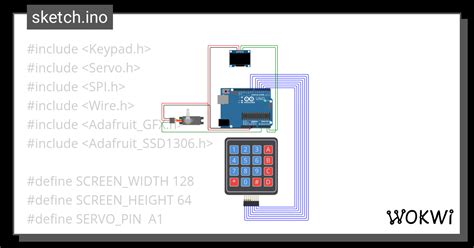keypad wokwi esp32 stm32 arduino simulator