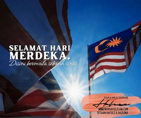 Selamat Menyambut Hari Kebangsaan Ke Nor Hafeez Law