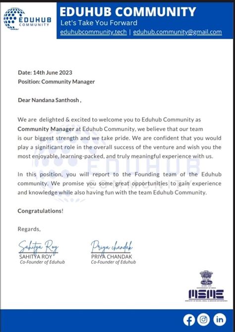 Nandana Santhosh On Linkedin Communityleader Eduhubcommunity