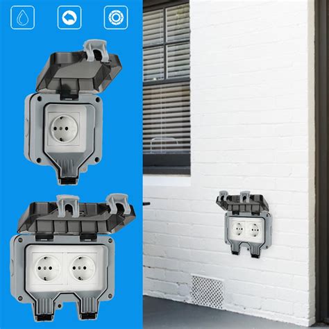 Waterproof Switch Socket Box Weatherproof Outdoor Grandado