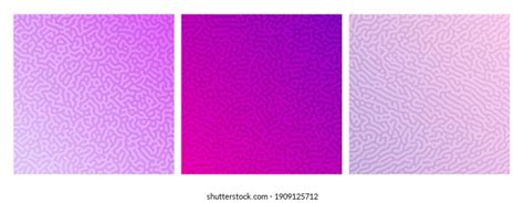 Set Three Colorful Turing Reaction Gradient Stock Vector Royalty Free 1909125712 Shutterstock
