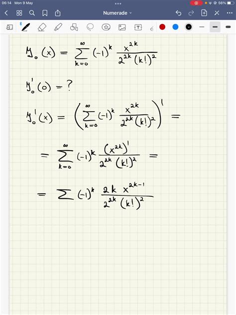 Solved What Is The Derivative Of The Bessel Function Jo About R 0 At