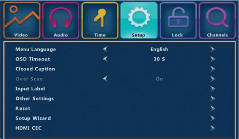 Onn TV 2020 HDMI CEC Settings Helpdesk Nakamichi USA