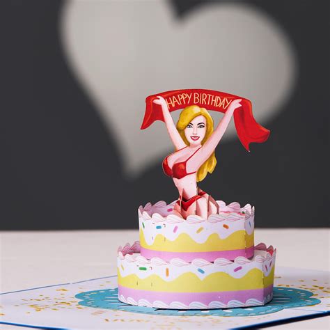 Happy Birthday Cake Sexy Girl