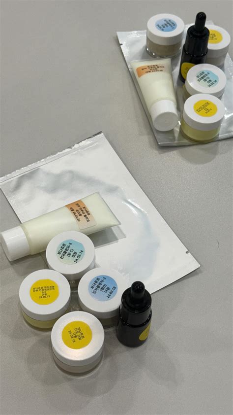 천연and비건화장품 보나쥬르 강력한 신제품 스포🫢 끝없는 테스트 끝에 드디어 픽스된 최최최종본 샘플 보나쥬르는 건강하면서도 효과적인 새로운 천연 성분을 찾아 다양한