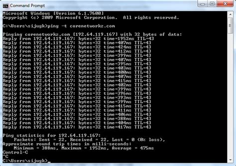 How To Do Continues Ping Operation CoreNetworkZ Com