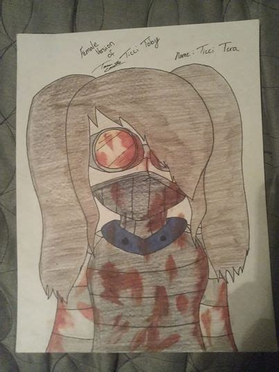 Female Version Of Ticci Toby By Endytheenderdragon On Deviantart