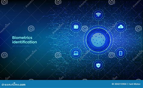 fingerprint scanning biometrics identification personal data