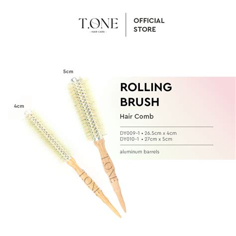 Dy Rolling Brush【sikat Penggulung Dy】 Tone Hair Care