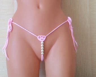 Butterfly Thong Erotic Lingerie Butterfly Crochet G String