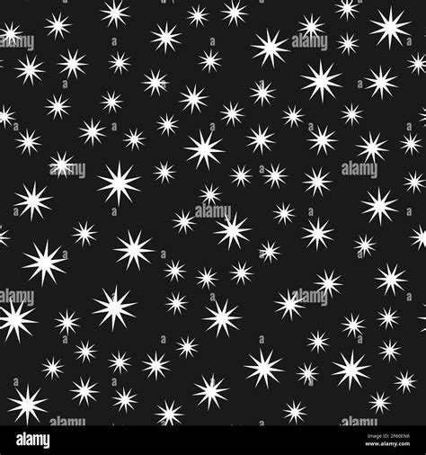 Random Star Shape Pattern Background Seamlessly Repeatable — Stock Vector Illustration