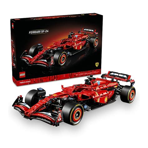 Lego Technic Ferrari Sf 24 F1 Car 1361 Pieces 42207 Image 1