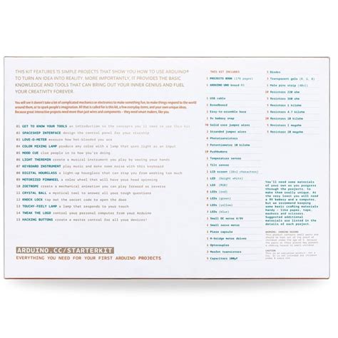 Arduino Starter Kit Deutsch Bastelgarage Elektronik Online Shop