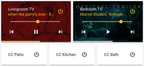 Mini Media Player Stacked Look Frontend Home Assistant Community