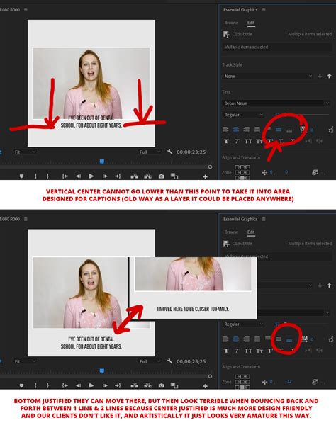 Solved Captions Premiere Pro 2021 Not Sure Where To Pos Adobe