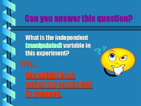tennis ball bounce experiment challenge find the relationship