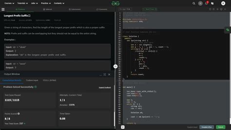 How I Solved The Longest Prefix Suffix Problem Vikram Singh Posted On The Topic Linkedin