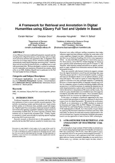 pdf a framework for retrieval and annotation in digital … a