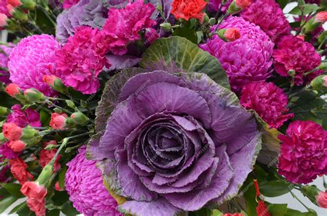 Premium Photo Brassica Flower Arrangement