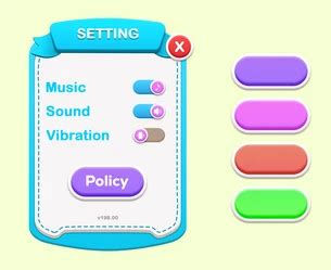 Game Menu UI User Interface Templates Free Download Pikbest