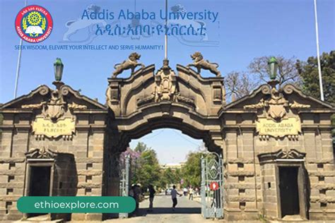 Explore Addis Ababa University Top Academia In Ethiopia