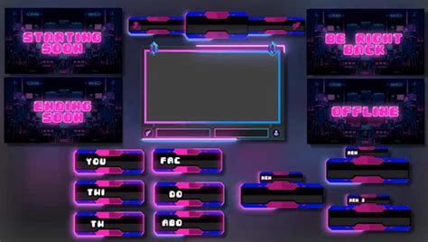 Create Custom Twitch Overlays Logo Panels And More By Leziniyan