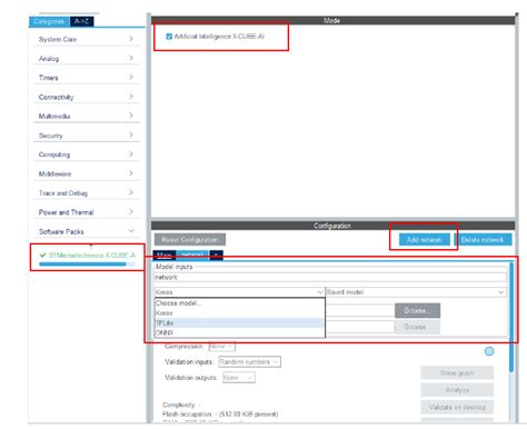 How To Use Stm32cubeai On Stm32cubemx Ams And Stm32