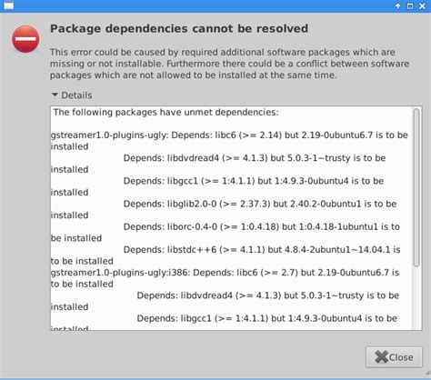 Banshee Package Dependencies Cannot Be Resolved Ask Ubuntu