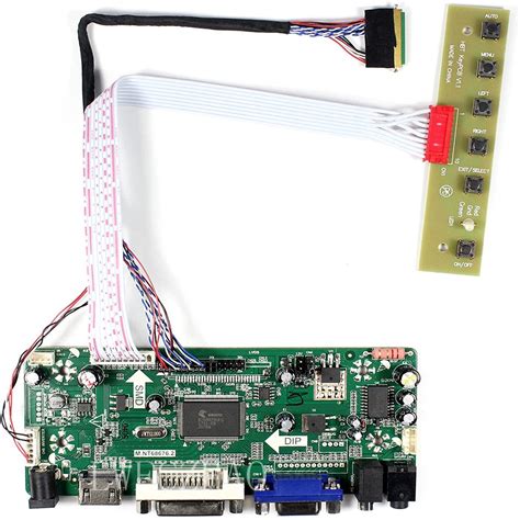 New Control Board Monitor Kit for B173RW01 V0 V3 V4 V5 HDMI+DVI+VGA LCD ...